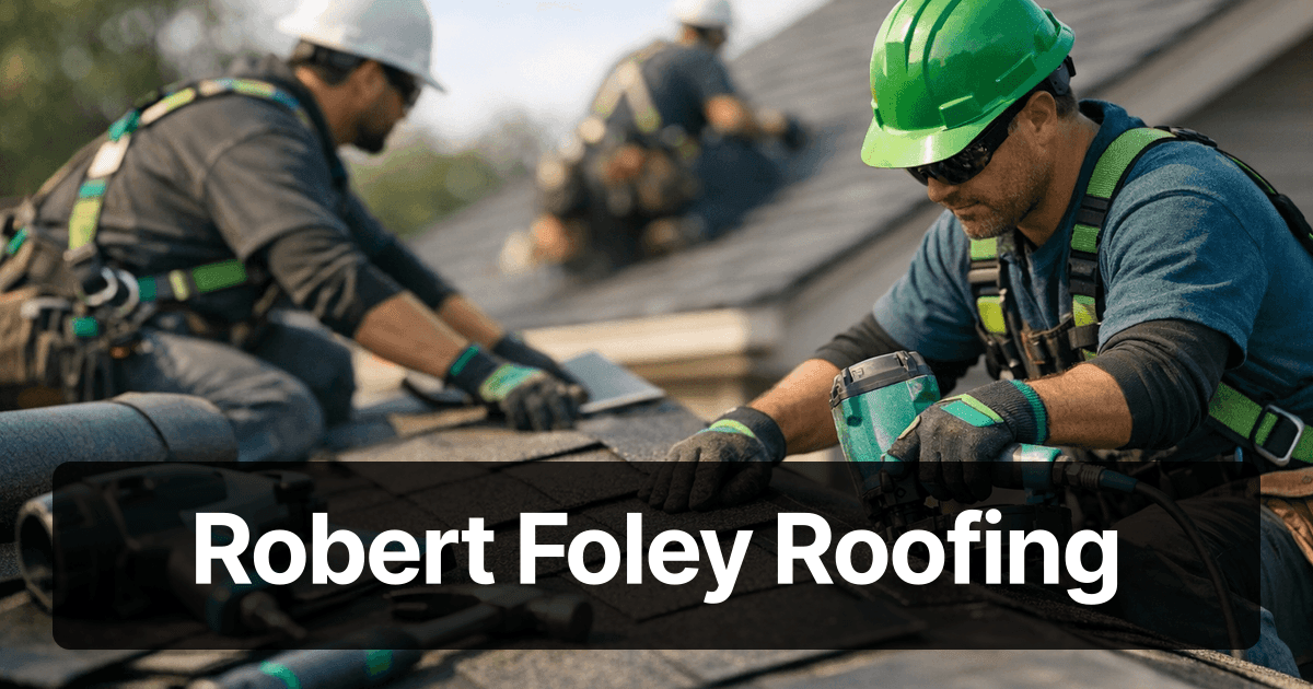 Trusted Roofing Services in Iowa | Robert Foley Roofing